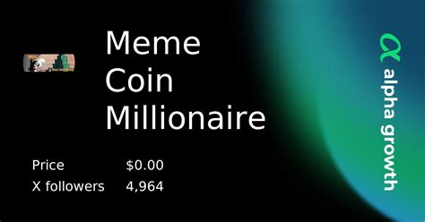 Meme Coin Millionaire And Rich Token Crypto Analytics And User Data