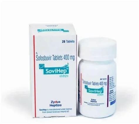Zydus Sovihep Sofosbuvir Tablets At ₹ 5500 Bottle In Mumbai Id 7831228430