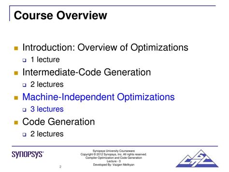 Ppt Compiler Optimization And Code Generation Powerpoint Presentation Id4142239