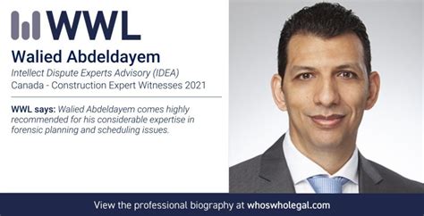 Walied Abdeldayem On Linkedin Always Happy To Receive Wwl Recognition And Grateful To My