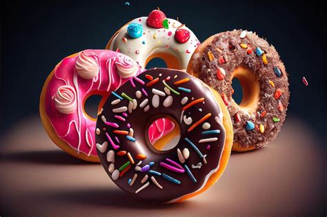 Premium Photo Original Donuts Food