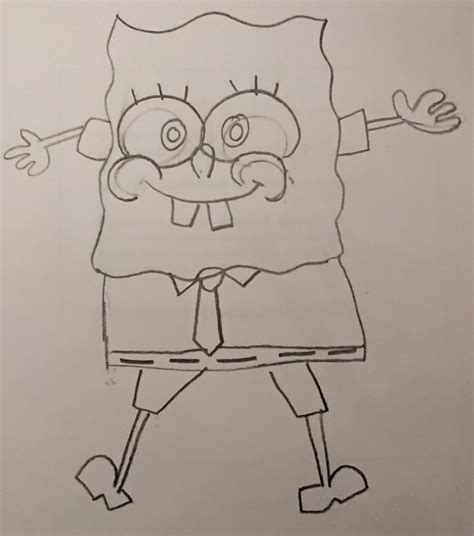 How To Draw Spongebob Emily Drawing In 2025 Easy Cartoon Drawings Spongebob Drawings Easy