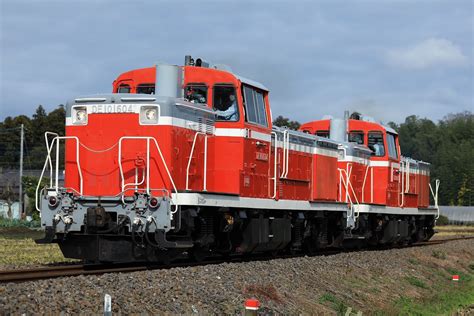 2nd train JR東水郡線にてDL重連の試運転列車の写真 TopicPhotoID 66083