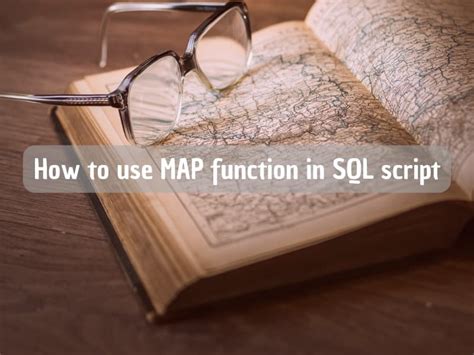 Sebastian Uhlig On Linkedin How To Use Map Function In Sql Script