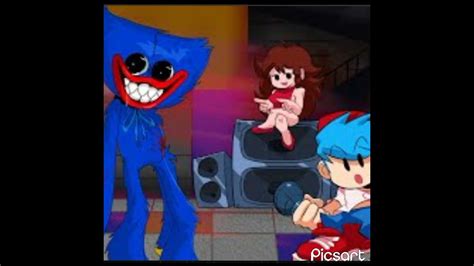 Fnf Huggy Wuggy Hd Mod Made By Me Youtube