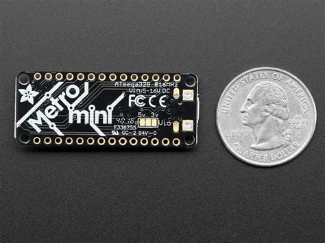 Adafruit Metro Mini 328 Compatible Con Arduino 5v 16mhz Robotechrd