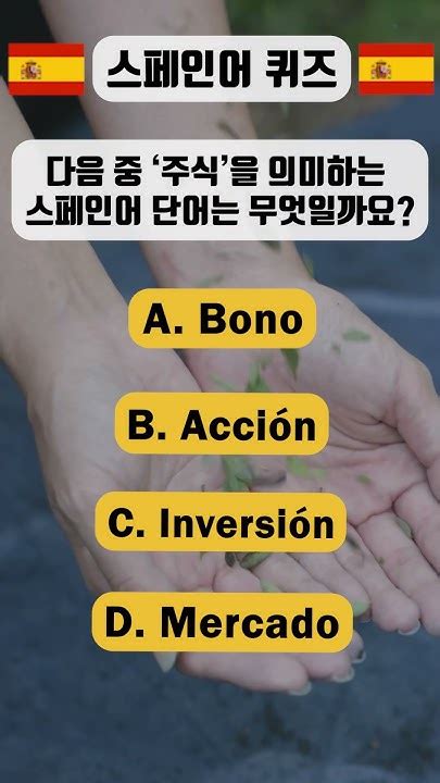 오늘 스페인어 퀴즈 시리즈 스페인어기초 스페인어회화 스페인어독학 스페인어노래 스페인어배우기 스페인어숫자 스페인어