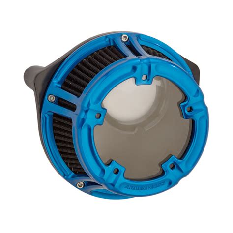 Arlen Ness® Method™ Clear Series Air Cleaner In Blue For 18182 Order