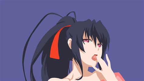 Anime 1080p High School Dxd Akeno Himejima Hd Wallpaper