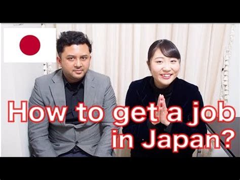 How To Get A Job In Japan Interview To A Recruiter In Japan Youtube