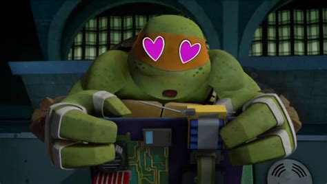 Image Mikey Heart Eyes Png Tmntpedia