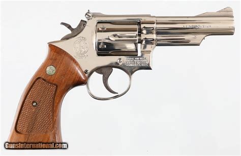 Smith And Wesson Model 19 3 Nickel