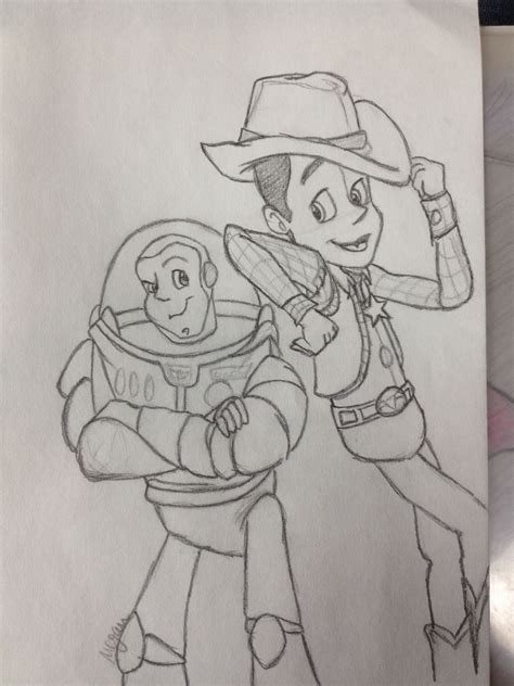 Buzz And Woody Drawing At Explore Collection Of