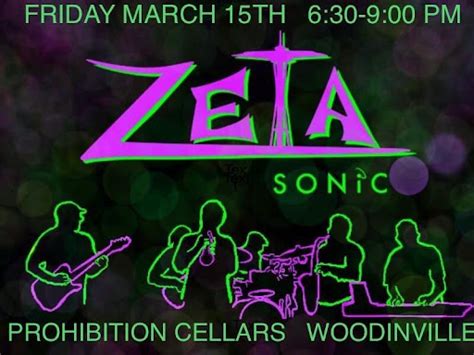 Zetasonic Prohibition Cellars Woodinville Wa Tock Tock