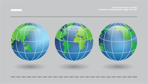 글로브 벡터 Svg Eps Uidownload