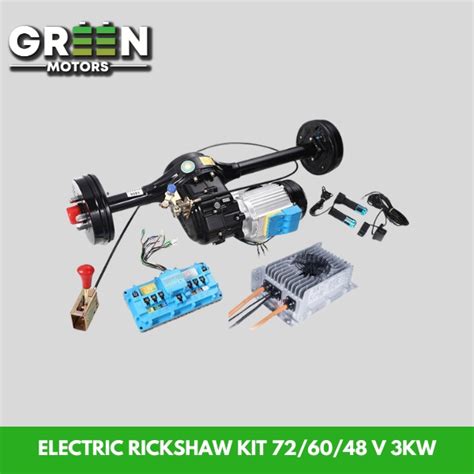 Ev Rickshaw Conversion Kit 3kw Green Motors