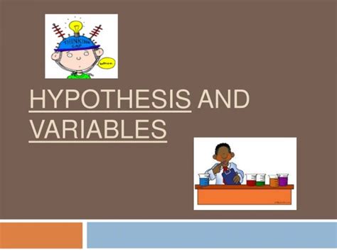 PPT Identifying Variables And Forming A Hypothesis PowerPoint Presentation ID