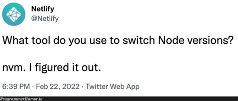 So How Do You Switch Node Versions ·