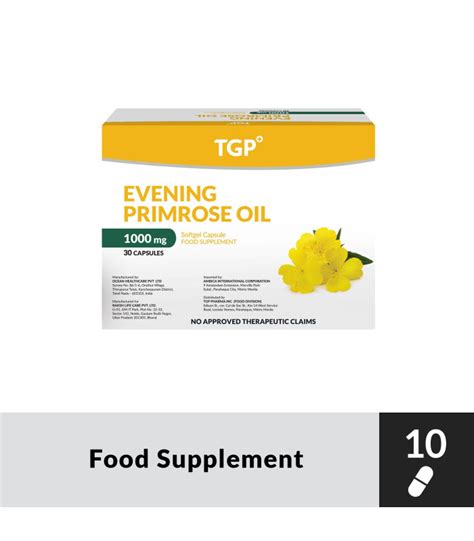 Evening Primrose Softgel Capule 1000mg