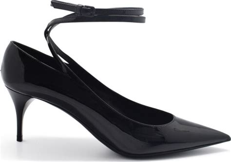 Saint Laurent Womens Luxury Pumps Lexi Model Pumps In Black Patent