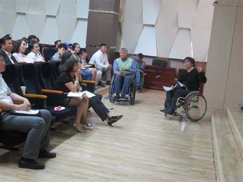 6 р сарын 13 ны өдөр ХНХЯ д зохион байгуулагдсан Хүртээмжийн үнэлгээний тайлангийн хуралд ТББ