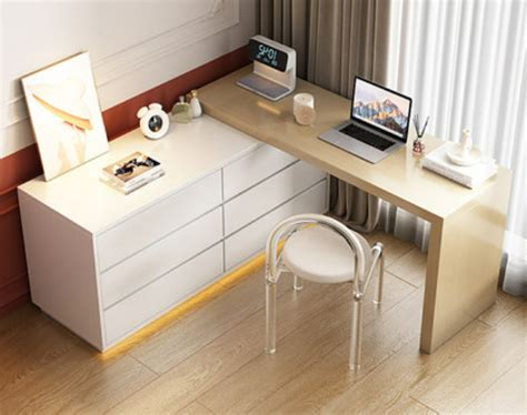 โต๊ะเครื่องแป้ง ดีไซน์โมเดิร์น สไตล์มินิมอล