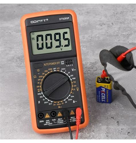 디지털멀티미터 전기테스터 전류측정기 전류계 멀티 미터 1000v 10a 전압 Hfe 옴 커패시턴스 연속성 티몬