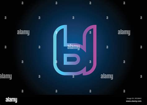 Pink Line 61 Number Logo Icon Design Creative Template For Company And Business Stock Vector