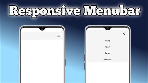 How To Create Responsive Navigation Bar Using Html Css And Javascript For Beginners Youtube