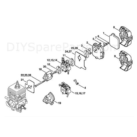 Stihl Bg Replacement Parts Diagram