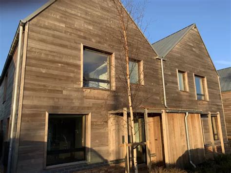Brimstone Cladding On The First Homes Certified Grown In Britain Brimstone Wood