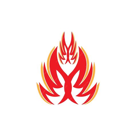Premium Vector Fire Flame Logo Vector Template Illustration