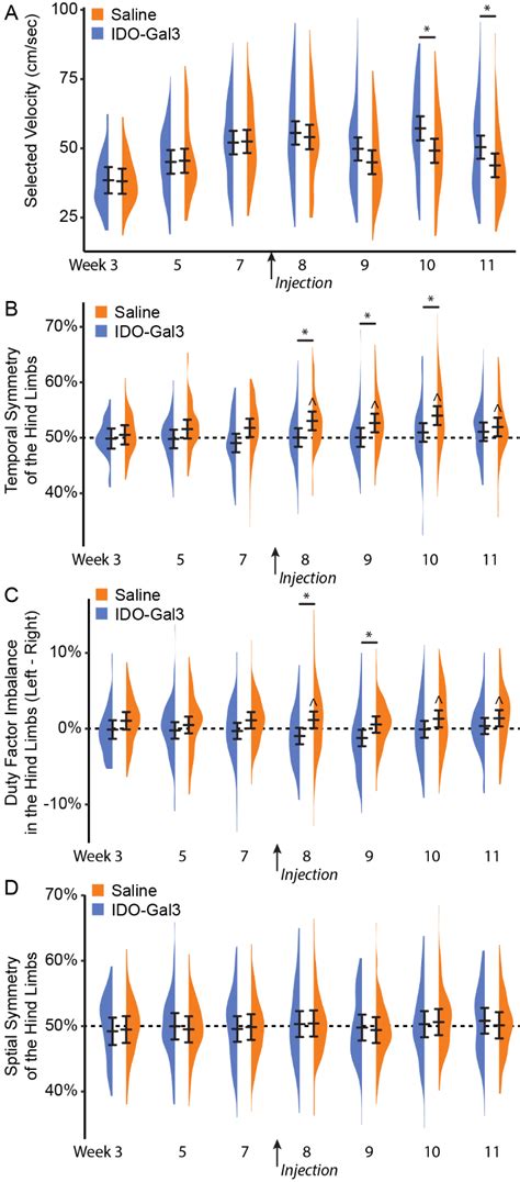 Walking Velocity And Spatiotemporal Gait Pattern Analysis Before And Download Scientific