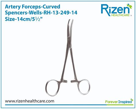 Artery Forceps Curved 14cm At Best Price In Pune By Rizen Healthcare