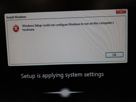 Windows Os Deployment Windows Setup Could Not Configure Windows To