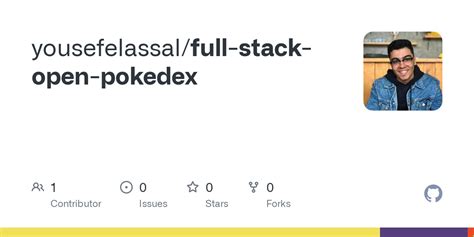 GitHub Yousefelassal Full Stack Open Pokedex