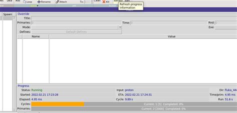 Running Error In A Basic Example Running And Runtime Errors Fluka