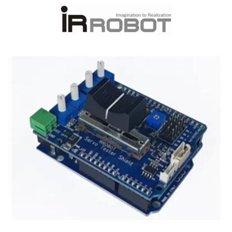 IR Robot IR STS01 Servo Tester Shield with Arduino Board at 9750 0 piece अरदइन शलड in