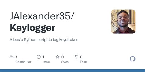 Github Jalexander35keylogger A Basic Python Script To Log Keystrokes