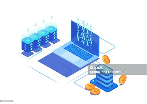 디지털 마케팅 관리입니다 3d 동전 서버 및 노트북입니다 그래프에 대한 스톡 벡터 아트 및 기타 이미지 그래프 대시보드 시각 보조 자료 데이터 Istock