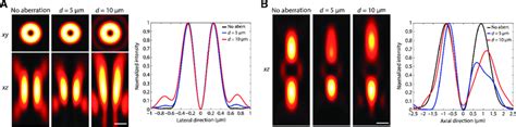 Aberration In Sted Beams Influence Of The Aberration Induced By Download Scientific Diagram