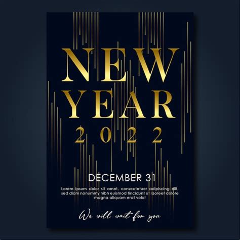 Premium Vector Merry Christmas And Happy New Year
