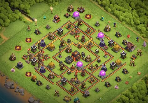 Clash Of Clans Best Townhall 10 Base Layouts Theria Games