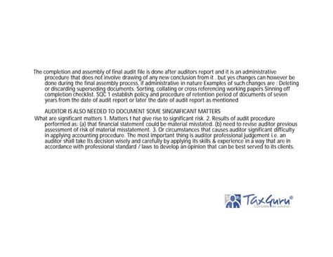 Sa 230 Audit Documentationpdf