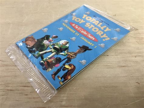 1995 Disney Totally Toy Story Sealed Promo Cards El Capitan Theatre