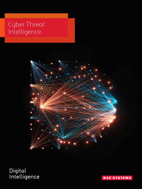 Bae Systems Cyber Threat Intelligence Brochure Pdf Cyberwarfare