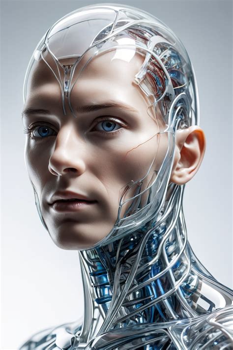 Glass Human Image Created By Augustus Tensorart