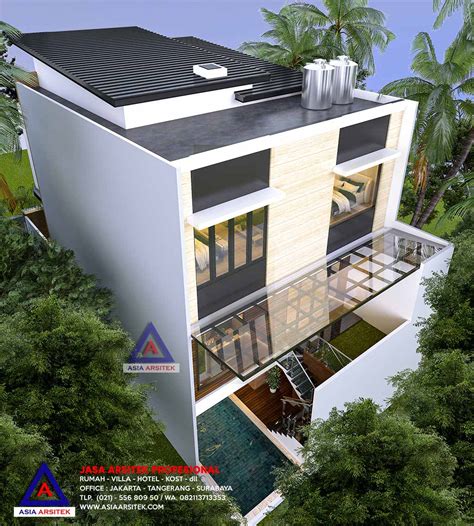 Jasa Arsitek Desain Rumah Minimalis Kontemporer Di Pondok Hijau Golf