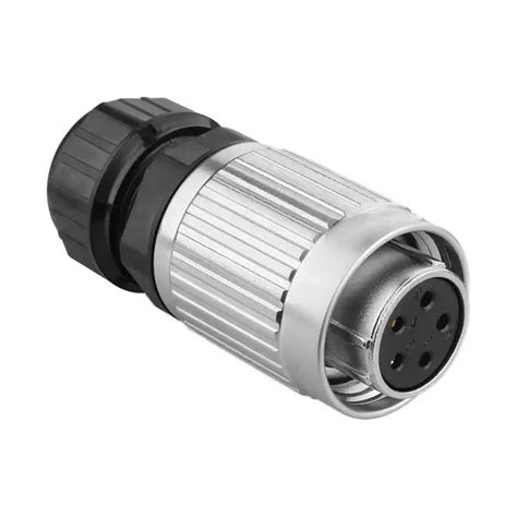 Oswell 5 Pin Connector Male Female Panel Mount 5 Pin Industrial Power