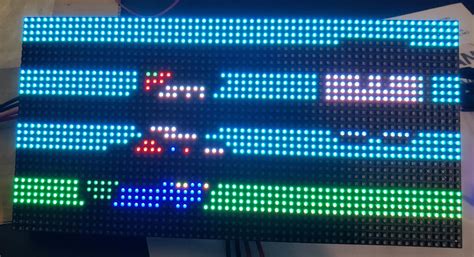 Problem Led Matrix 64x32 Nodemcu 12e Please Help Leds And